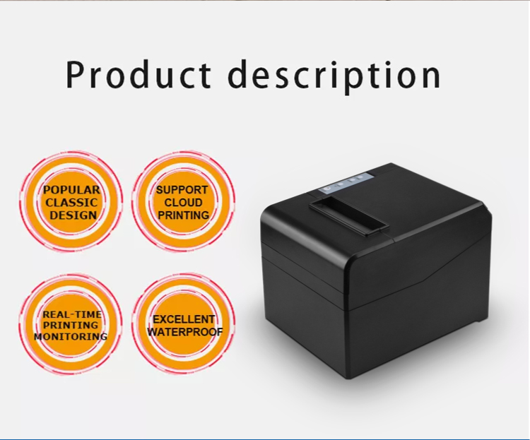 USB+Bluetooth interface 3inch thermal printers