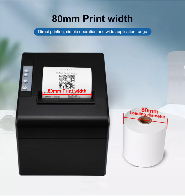 USB+Bluetooth interface 3inch thermal printers