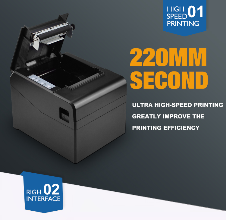 USB+Bluetooth interface 3inch thermal printers