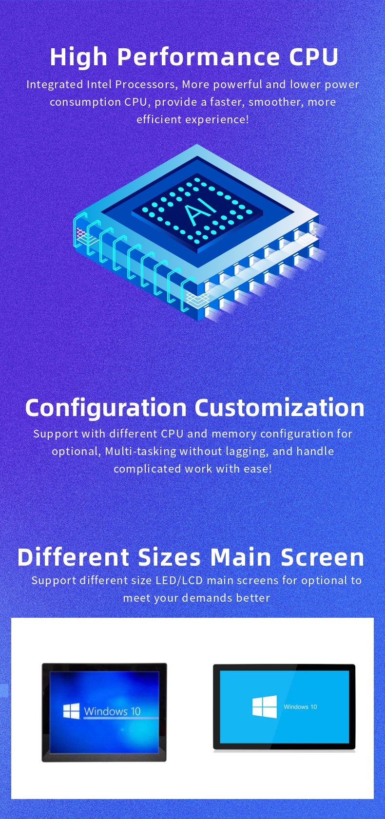 POS System Dual Screen