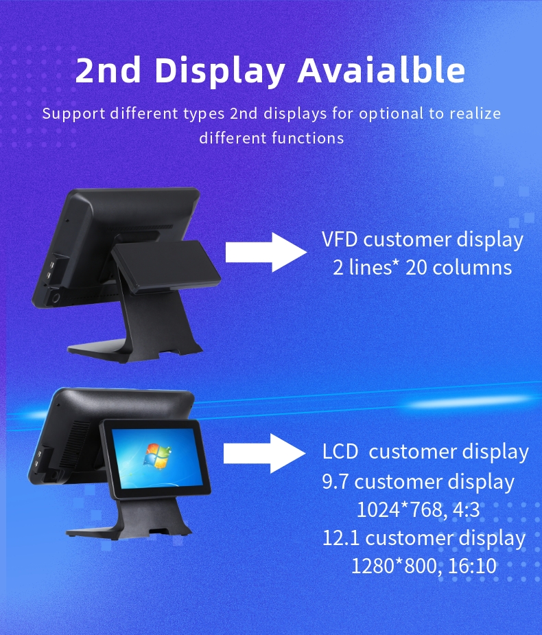 POS System Dual Screen